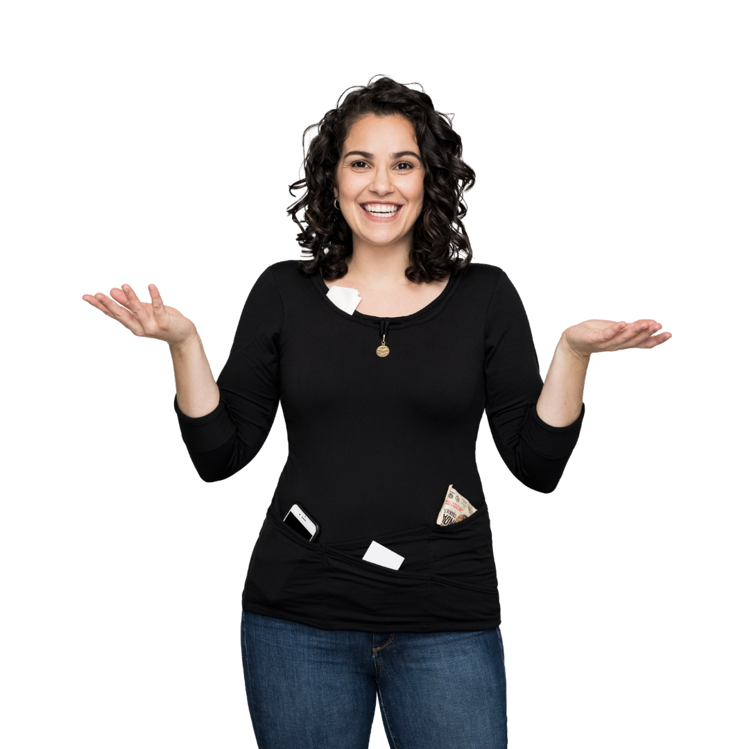 Women’s Travel Shirts with Pockets | Anti Theft Clothes – TuckTop