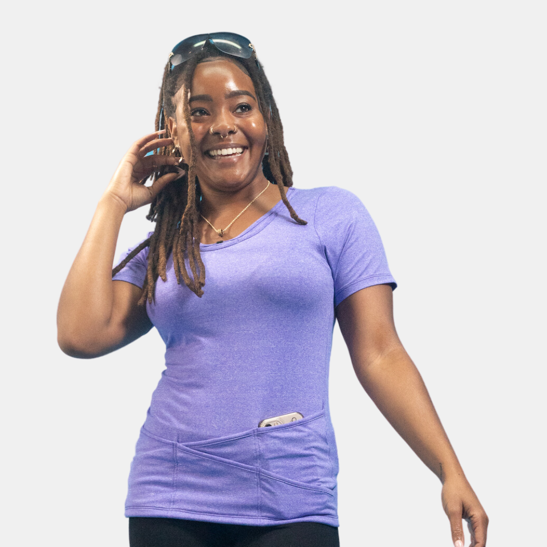 Women’s Travel Shirts with Pockets | Anti Theft Clothes – TuckTop